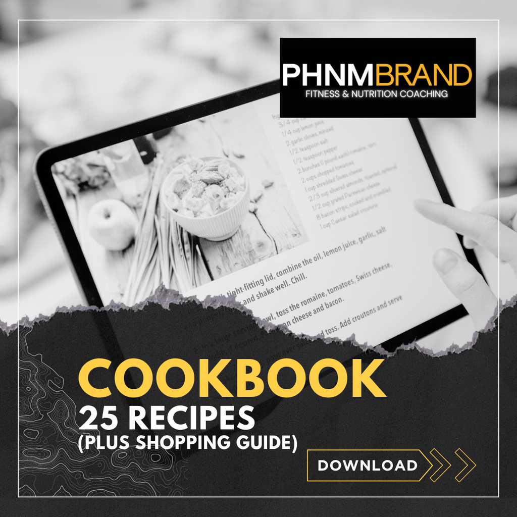 "The 25" Recipe E-Book – PHNM Brand